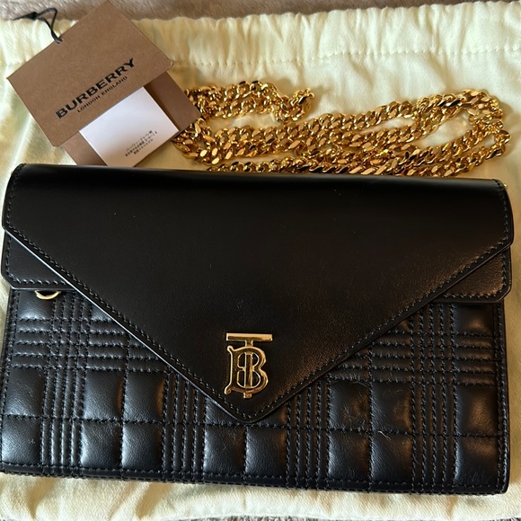 Burberry | Bags | Burberry Wallet On Chain | Poshmark